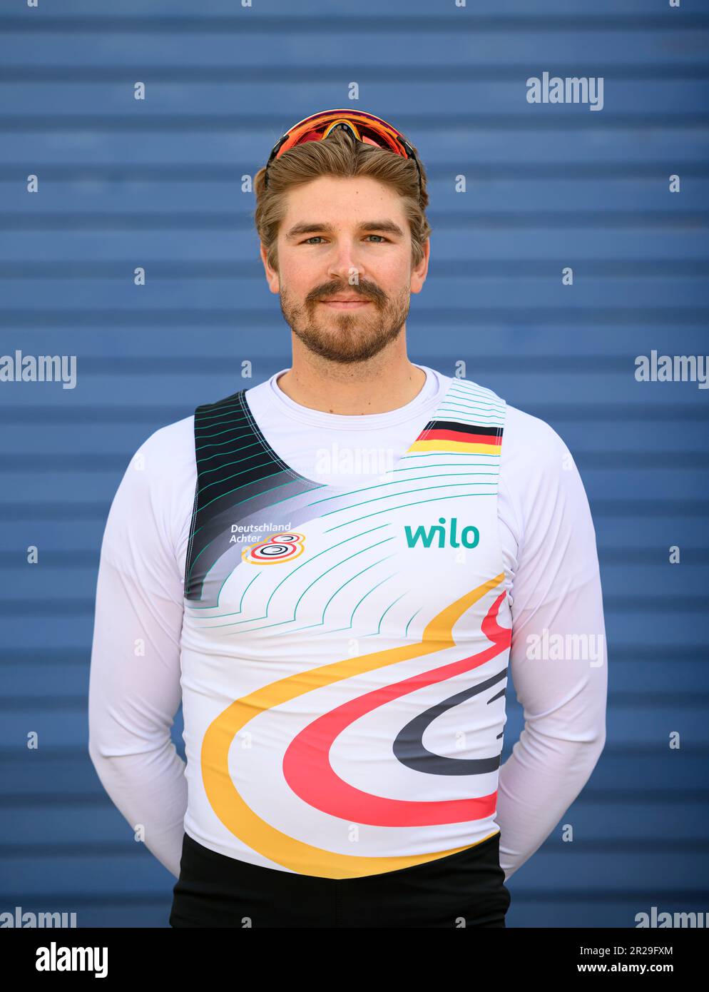 Dortmund/ Germany. May 17th, 2023, Theis HAGEMEISTER, four, rower ...