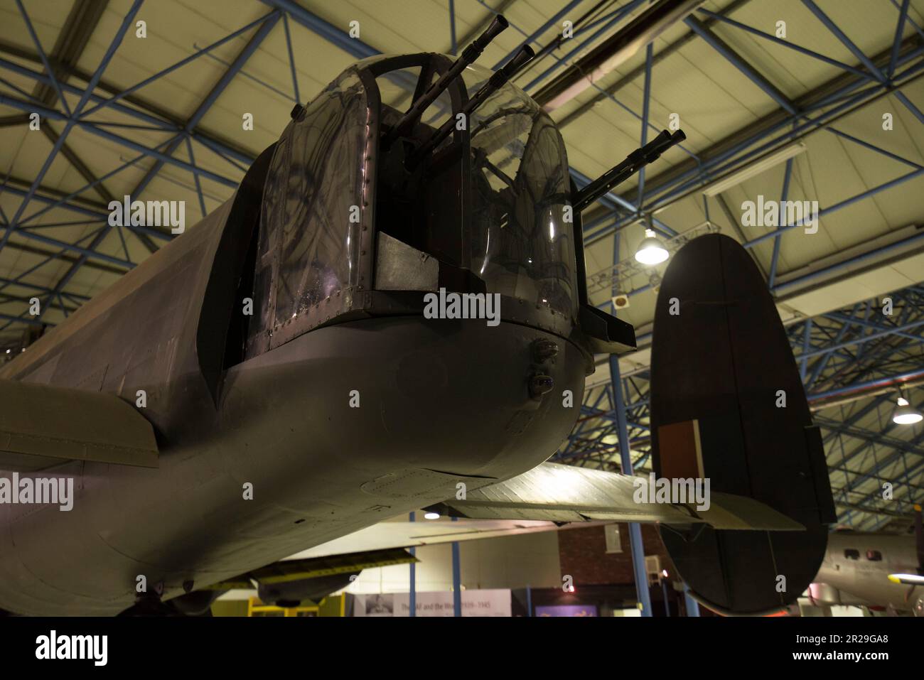 Avro Lancaster bomber at the RAF Museum in London Stock Photo - Alamy
