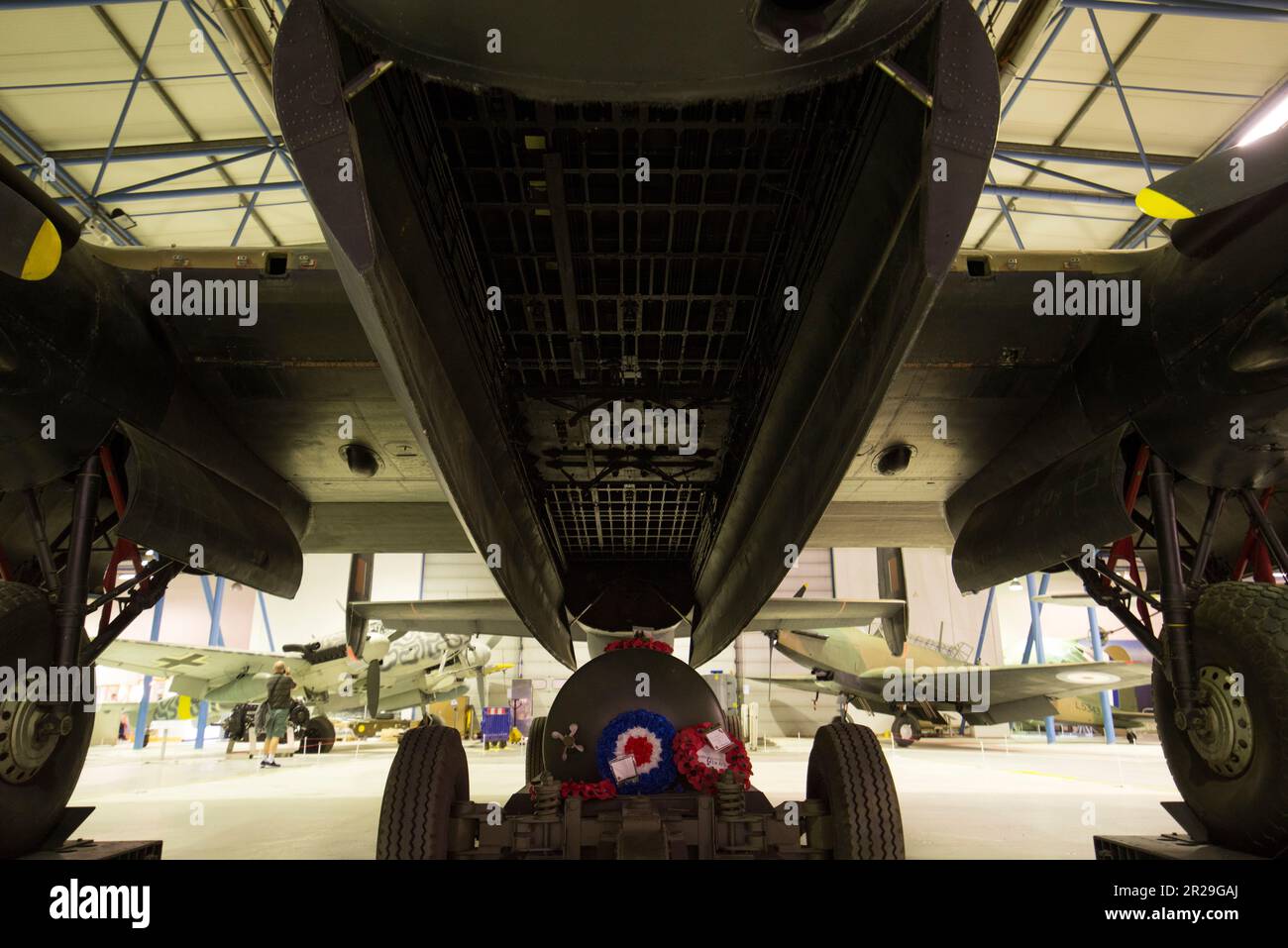 Avro Lancaster bomber at the RAF Museum in London Stock Photo - Alamy