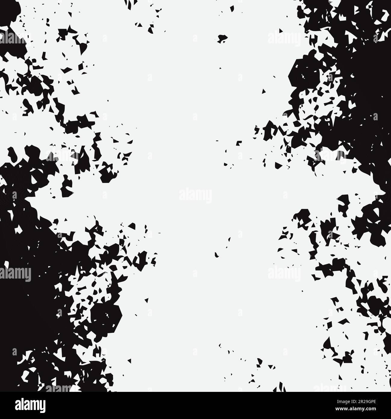 Grain texture background with black and white color. Editable ...