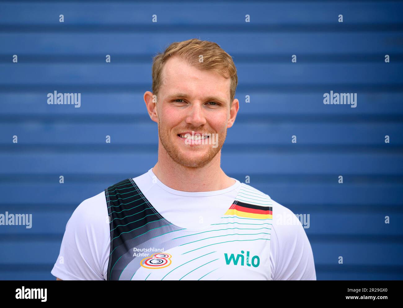 Dortmund/ Germany. May 17th, 2023, Max JOHN, rower, rowing ...
