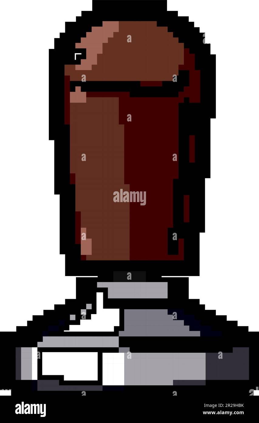 restaurant tamper coffee game pixel art vector illustration Stock ...