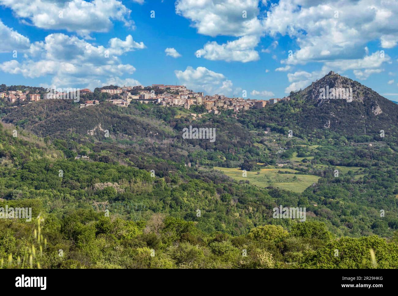 Important for centuries due to its large deposits of alunide, Tolfa is ...