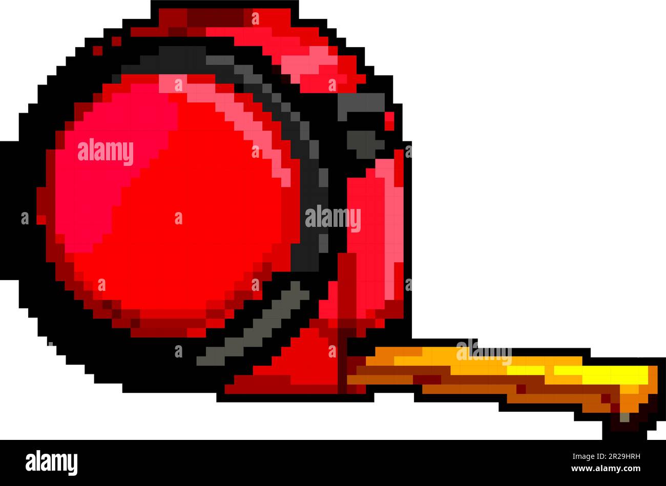 scale tape measure game pixel art vector illustration Stock Vector ...