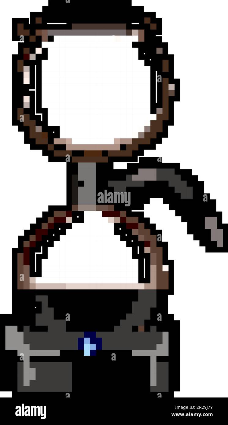 pot syphon coffee maker game pixel art vector illustration Stock Vector ...