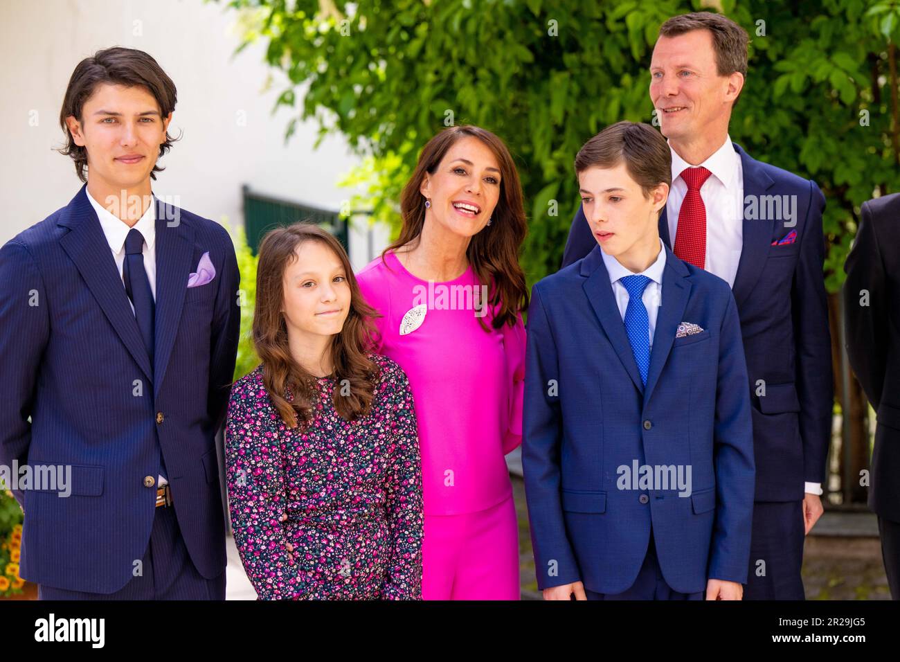 Paris, France. 18th May, 2023. Prince Joachim and Princess Marie of ...