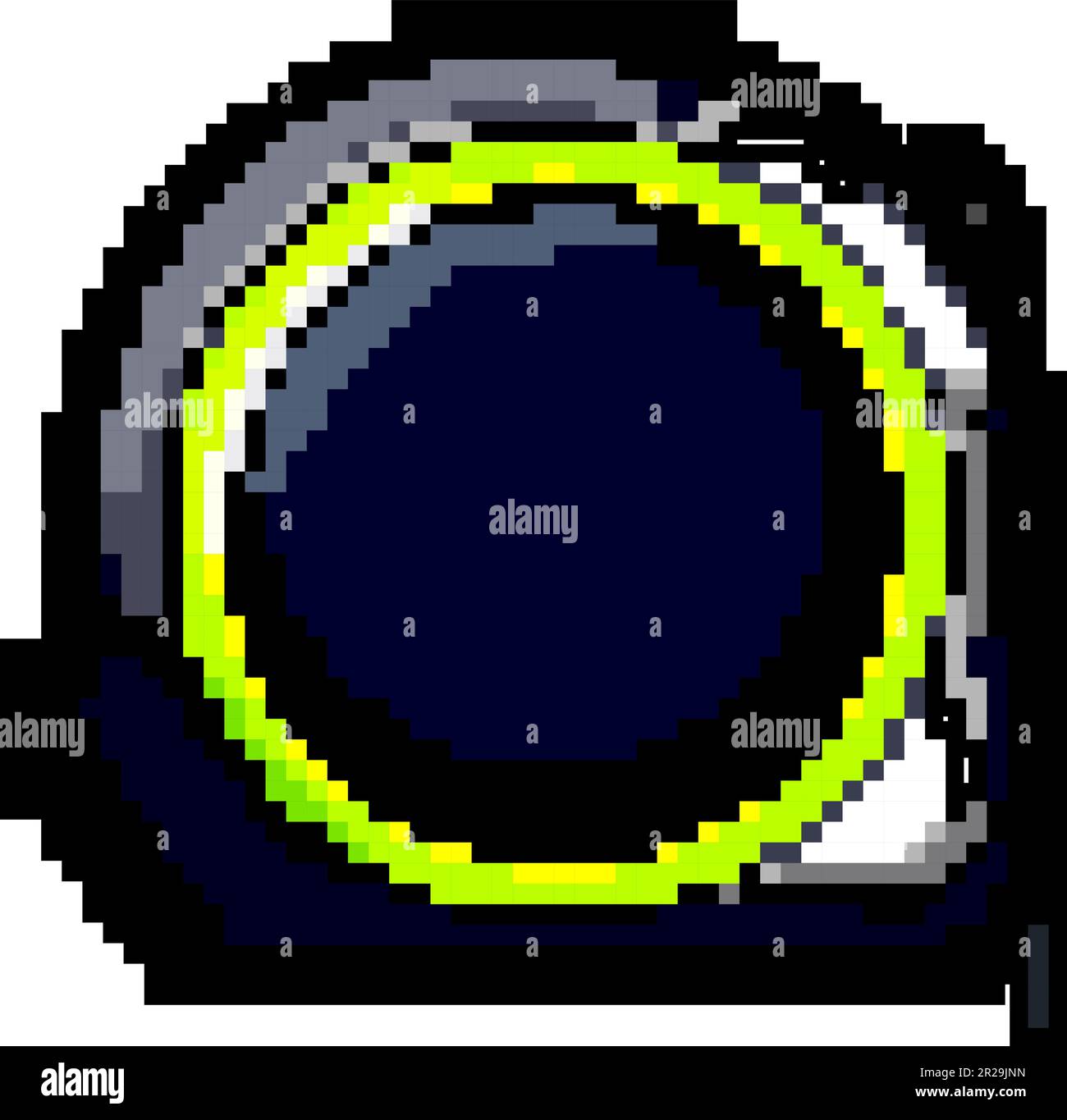 yellow tape measure game pixel art vector illustration Stock Vector ...