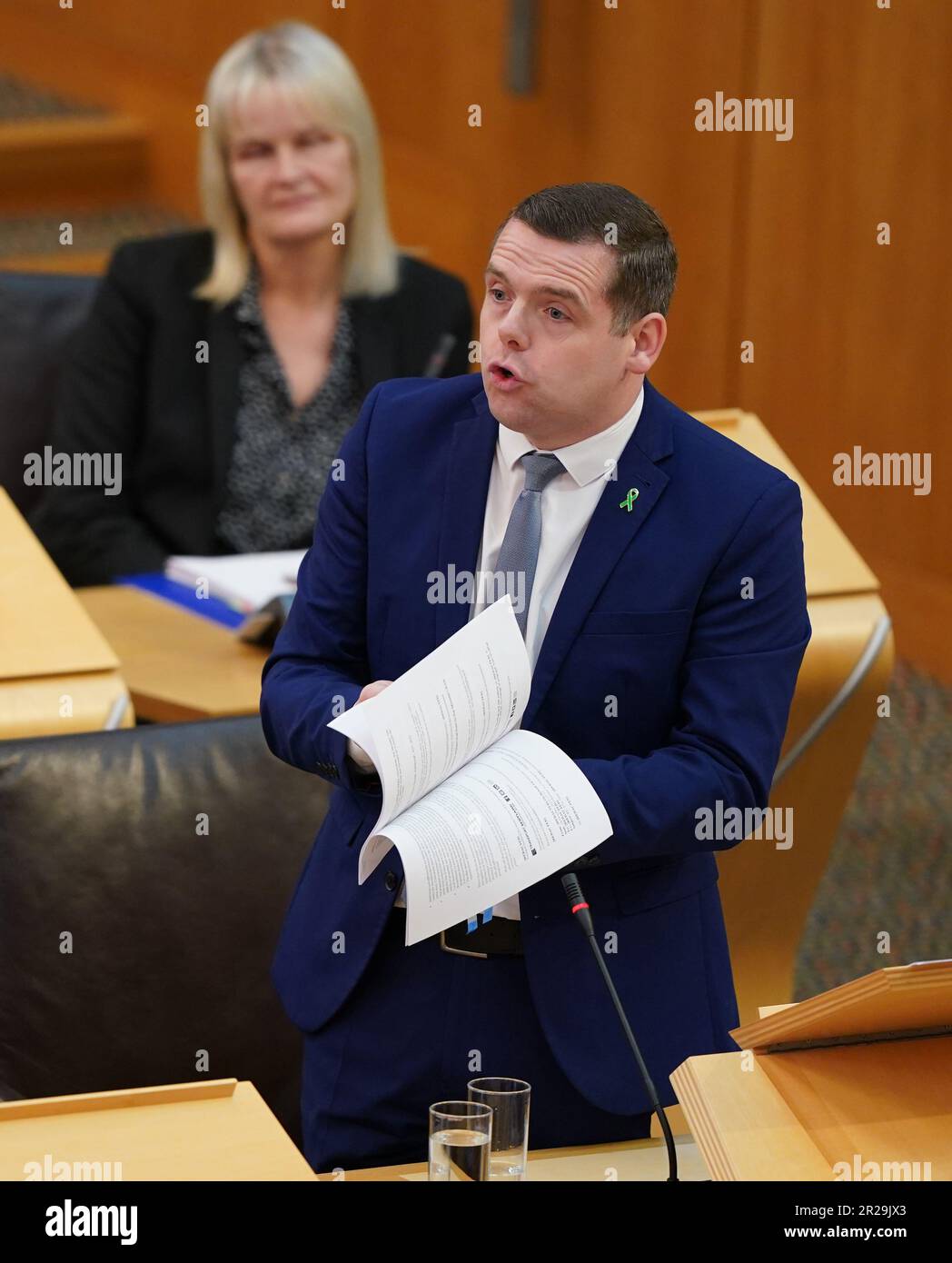 Douglas ross in parliament chamber hi-res stock photography and images ...