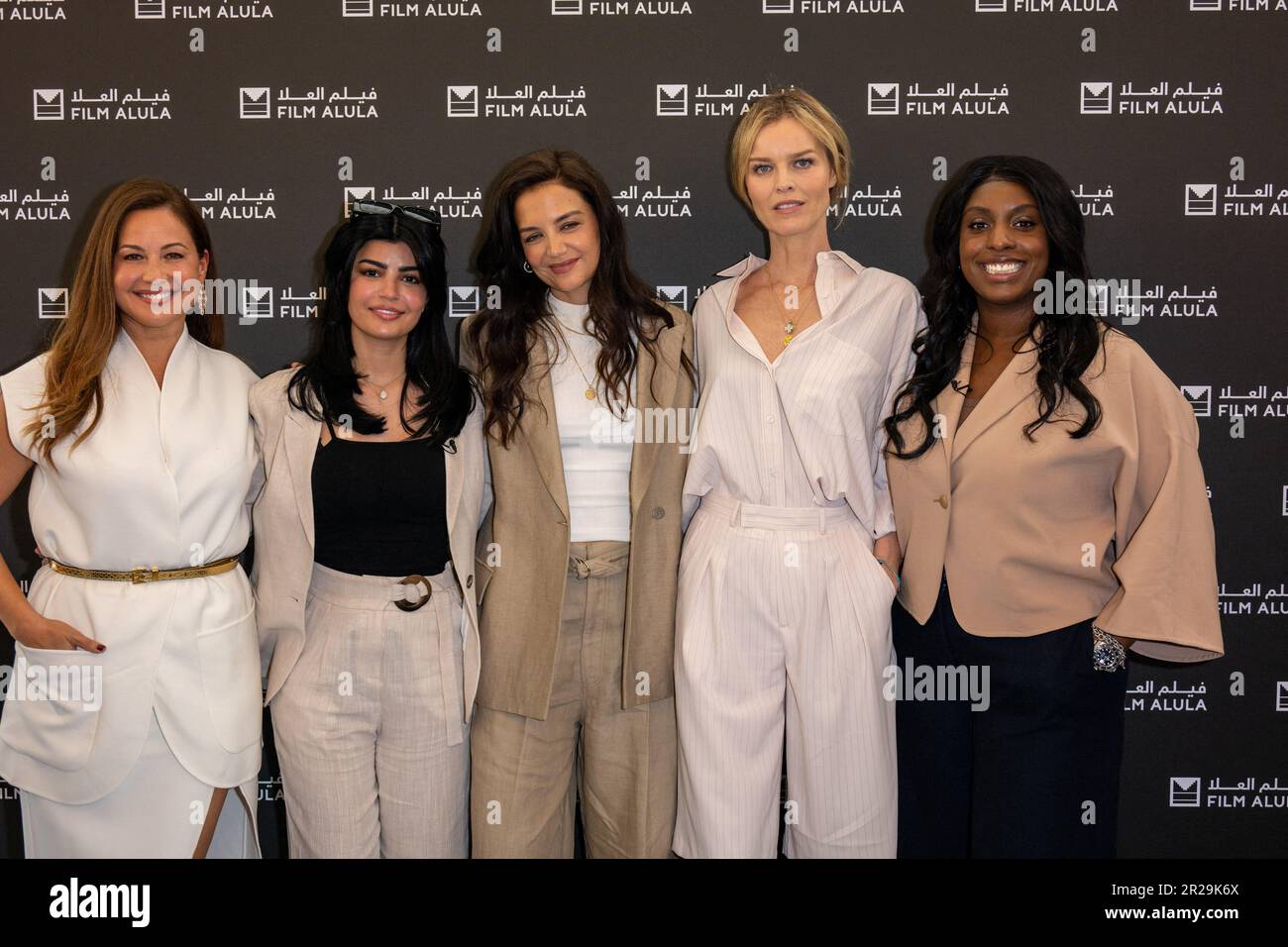 Cannes, France, on May 18th, 2023. L-R : Lebanese media personality ...