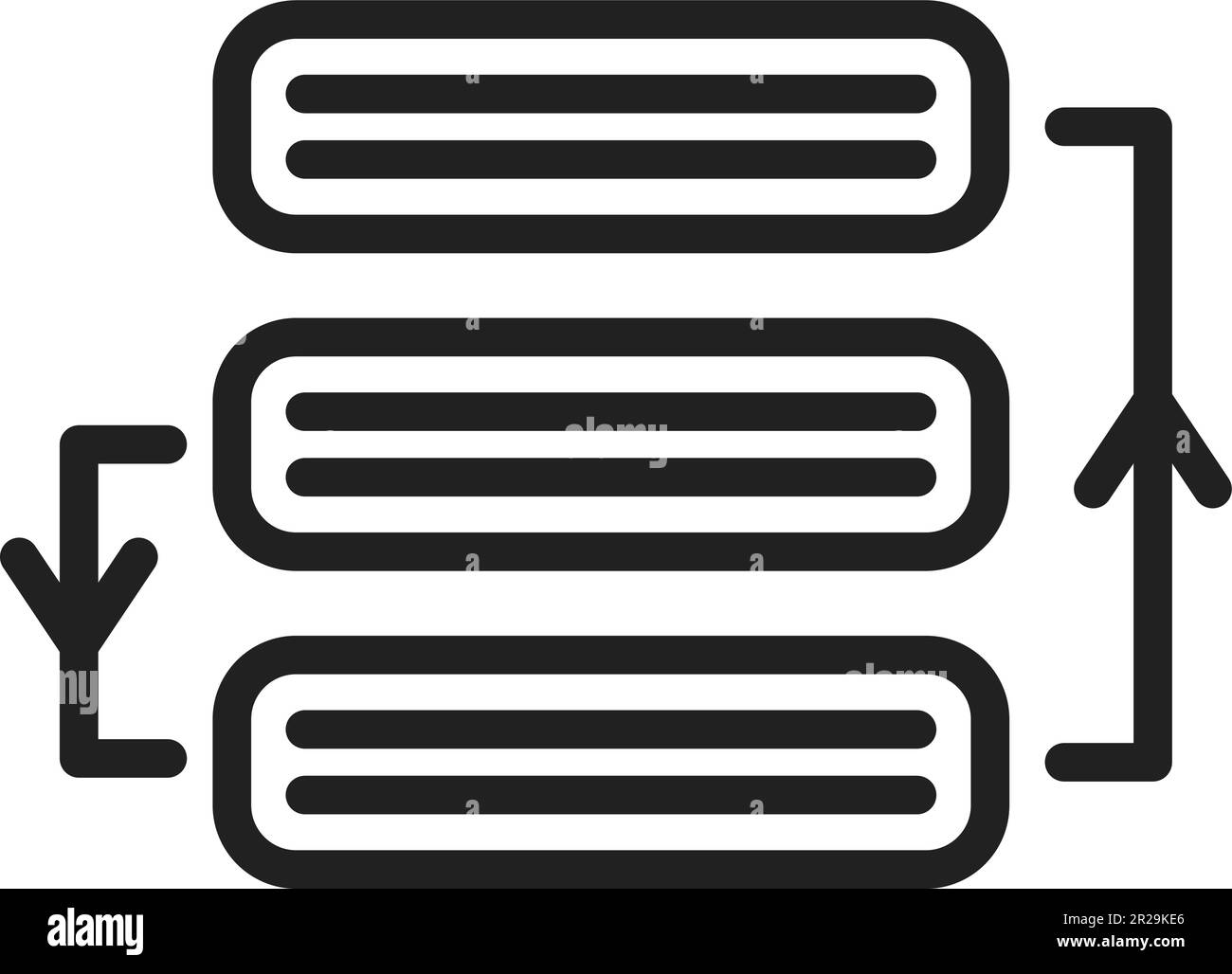 Prioritize icon vector image. Suitable for mobile application web application and print media ...