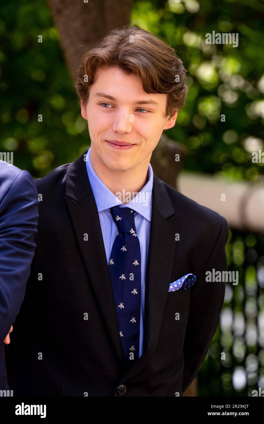 Paris, France. 18th May, 2023. Count Felix of Monpezat attending the ...