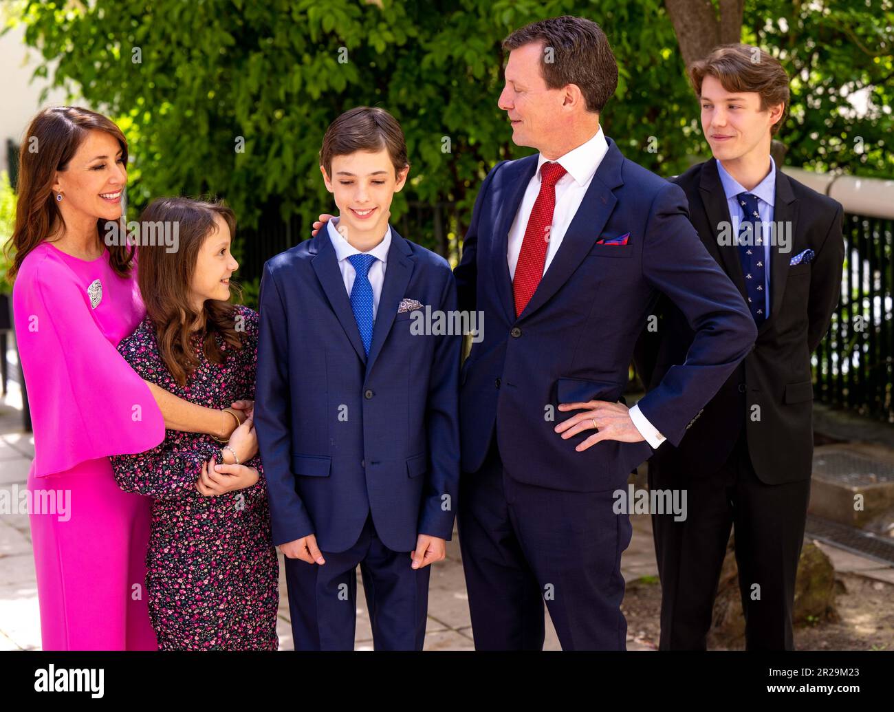Paris, France. 18th May, 2023. Prince Joachim and Princess Marie of ...