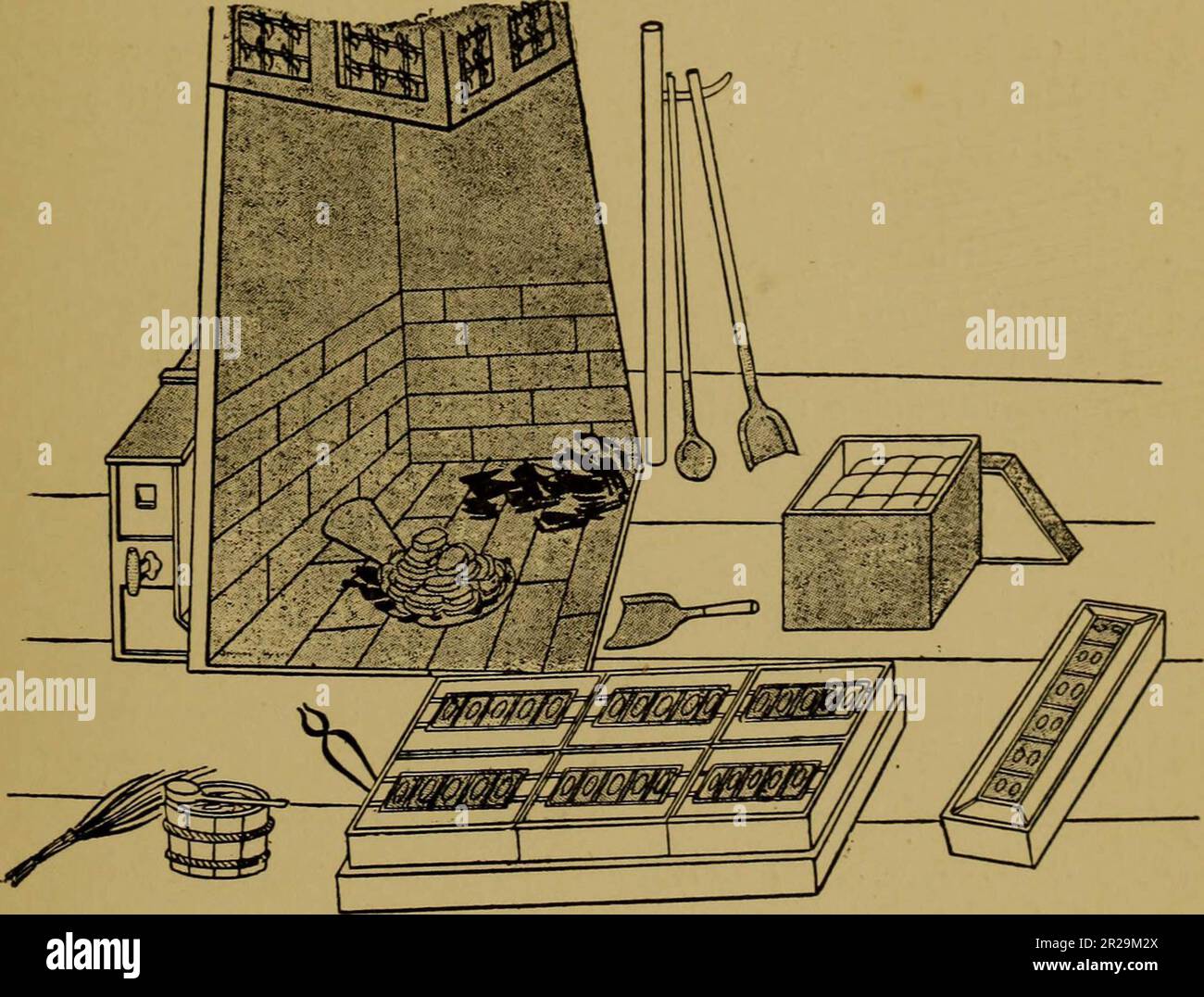 "Metals and metal-working in old Japan" (1915 Stock Photo - Alamy