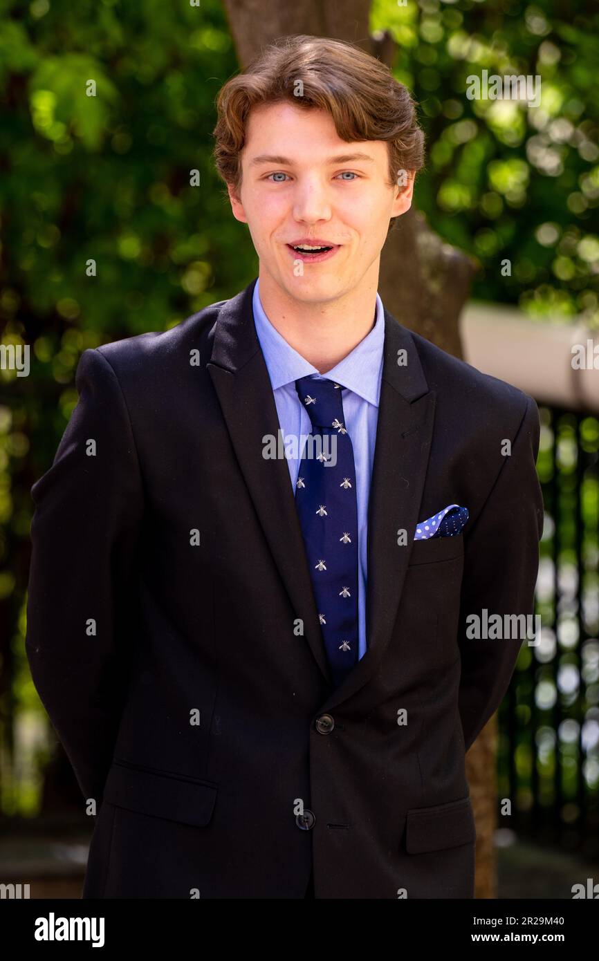 Paris, France. 18th May, 2023. Count Felix of Monpezat attending the ...