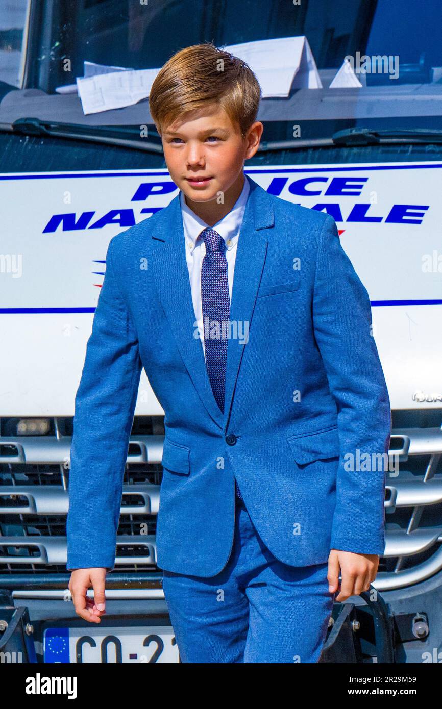 Paris, France. 18th May, 2023. Prince Vincent of Denmark attending the ...