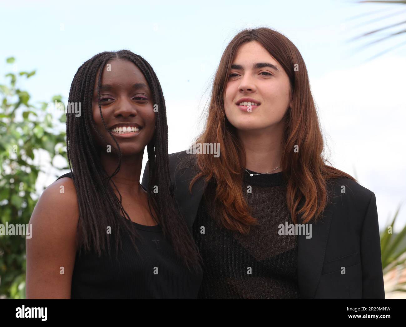 Cannes, France, 18th May, 2023. Suzy Bemba and Lomane de Dietrich at ...