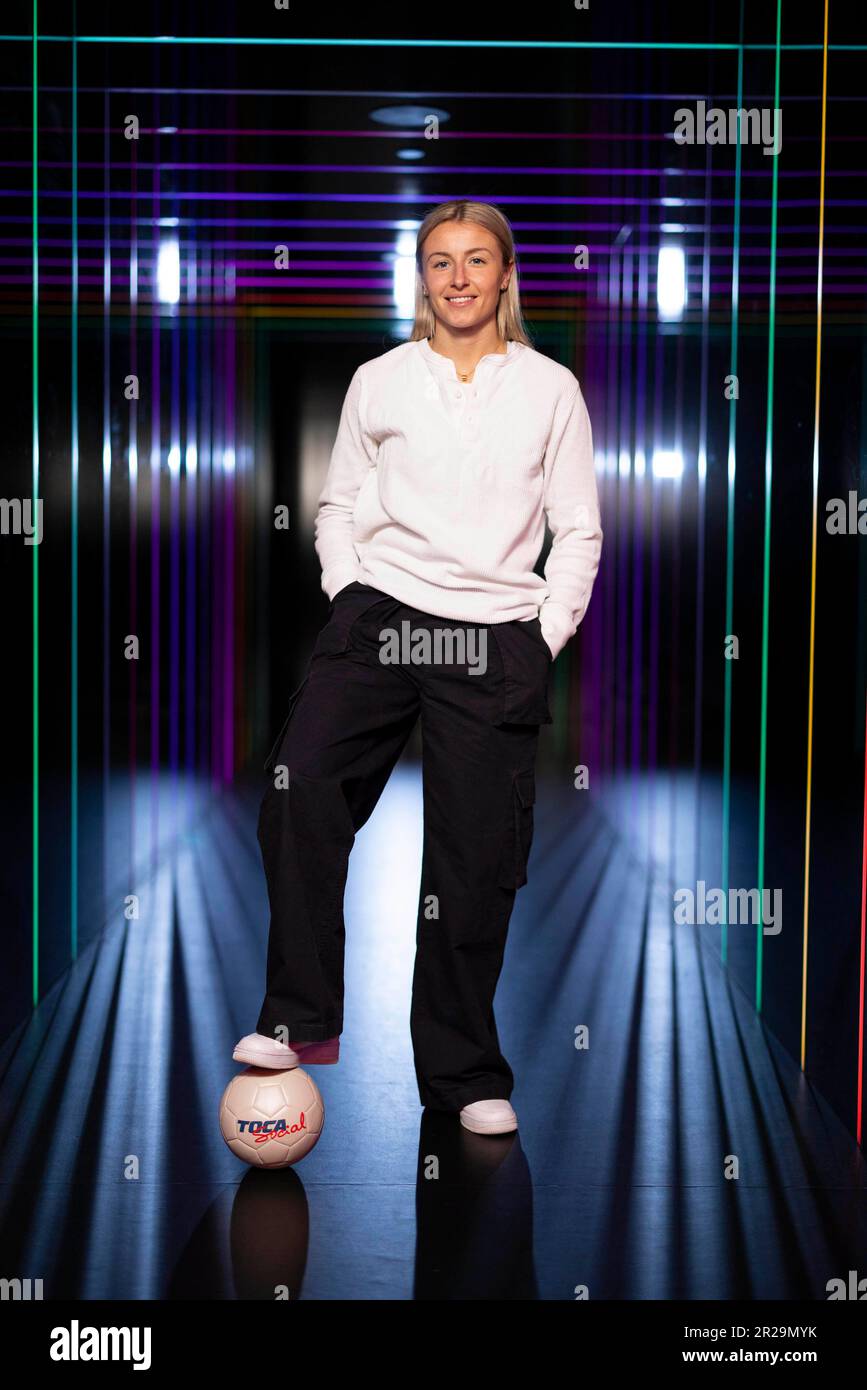 EDITORIAL USE ONLY England captain Leah Williamson at TOCA Social at ...