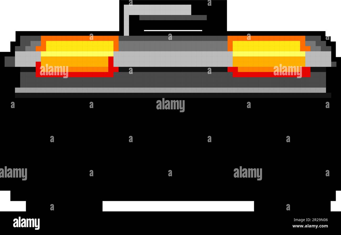 kit toolbox repair game pixel art vector illustration Stock Vector ...
