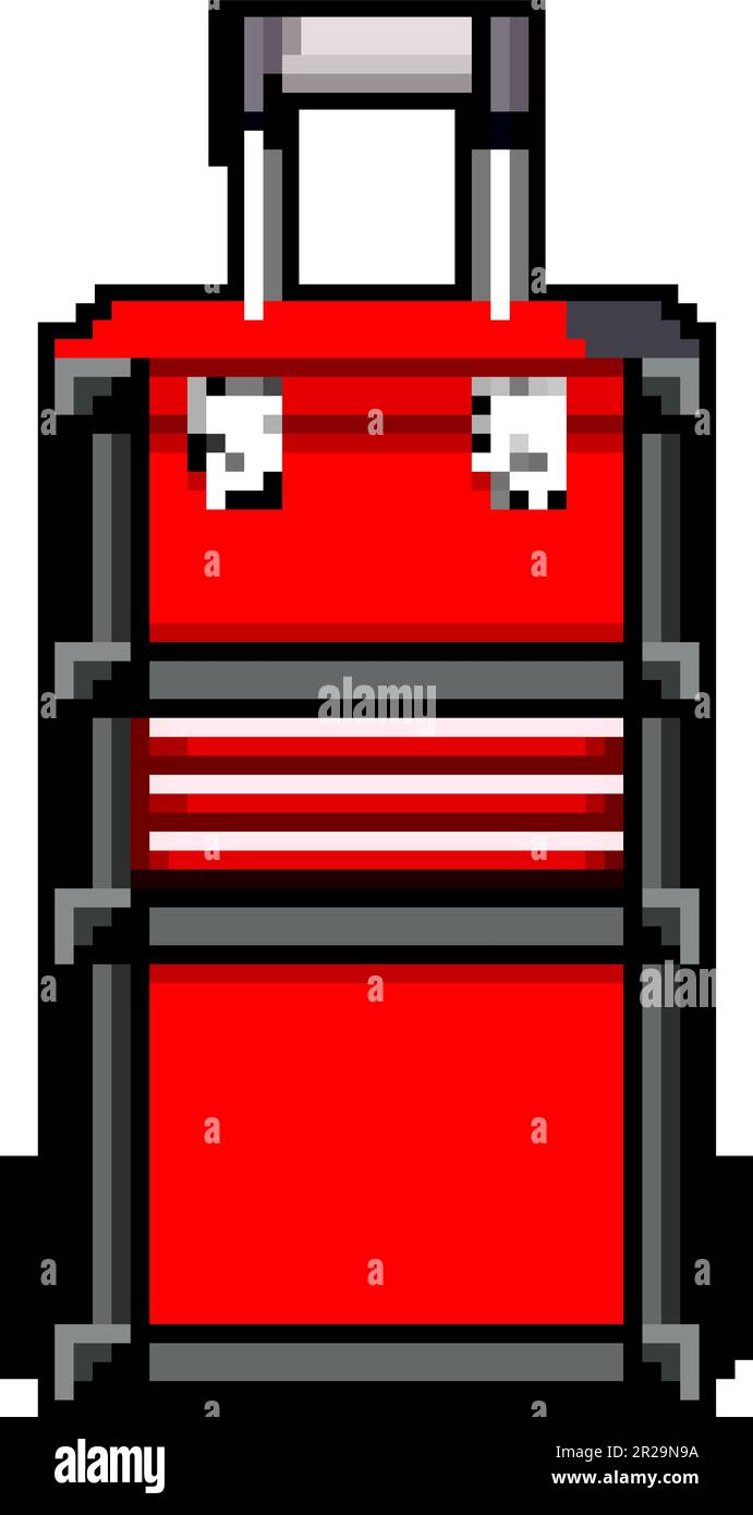 Wooden case pixel art hi-res stock photography and images - Alamy