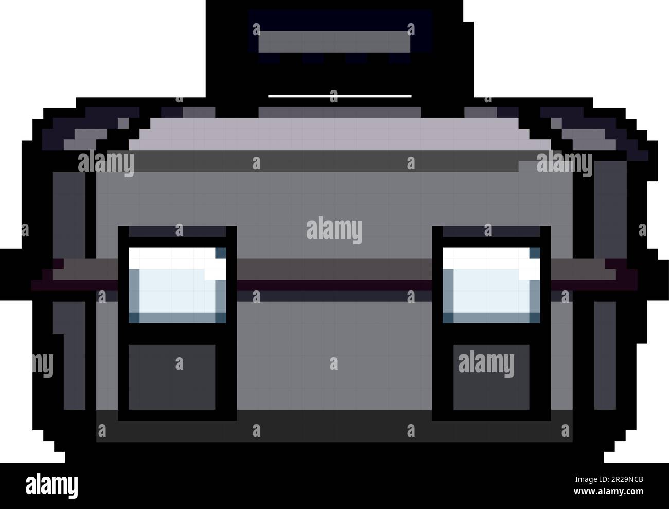 Wooden case pixel art hi-res stock photography and images - Alamy