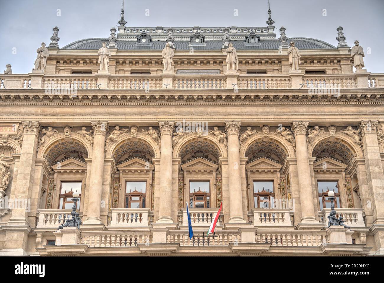 Budapest streetscape, Hungary Stock Photo - Alamy