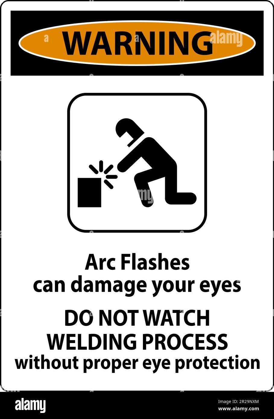 Warning First Sign Arc Flashes Can Damage Your Eyes. Do Not Watch ...