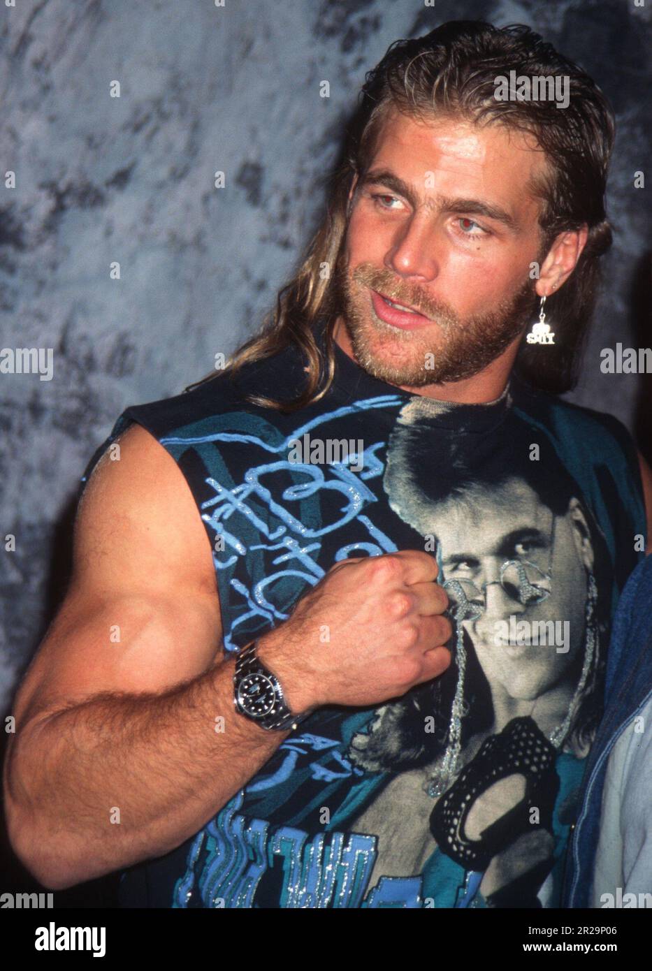 1995 Shawn Michaels John Barrett/PHOTOlink Photo via Credit: Newscom/Alamy Live News Stock Photo ...