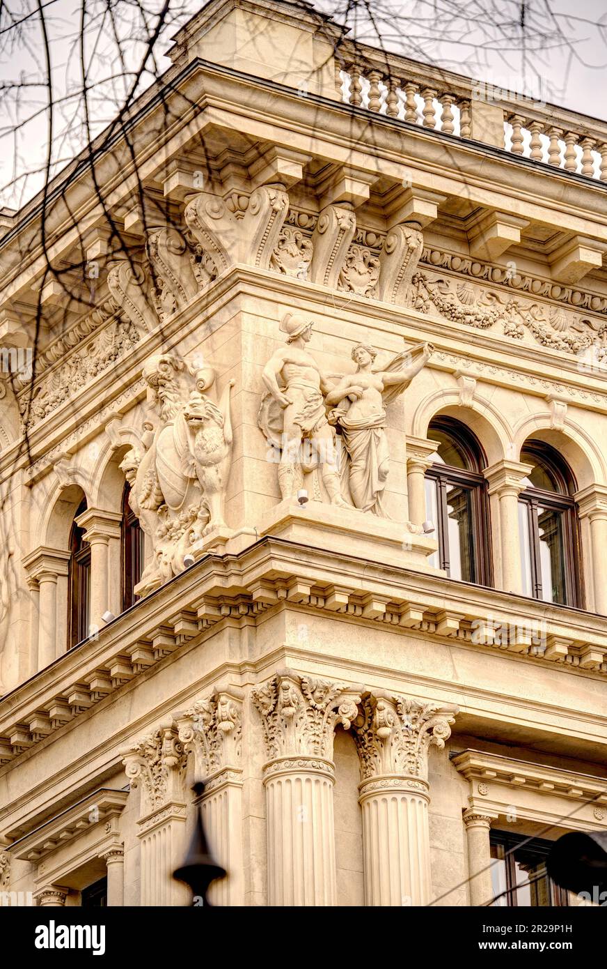 Budapest streetscape, Hungary Stock Photo - Alamy