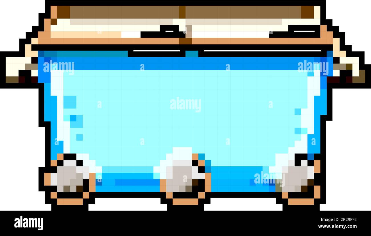 kid toy box game pixel art vector illustration Stock Vector Image & Art ...