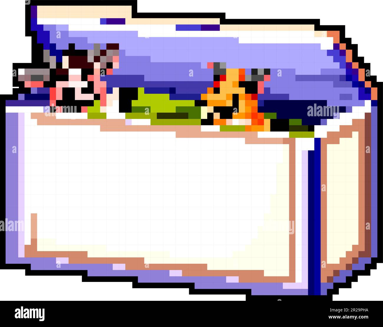 fun toy box game pixel art vector illustration Stock Vector Image & Art ...