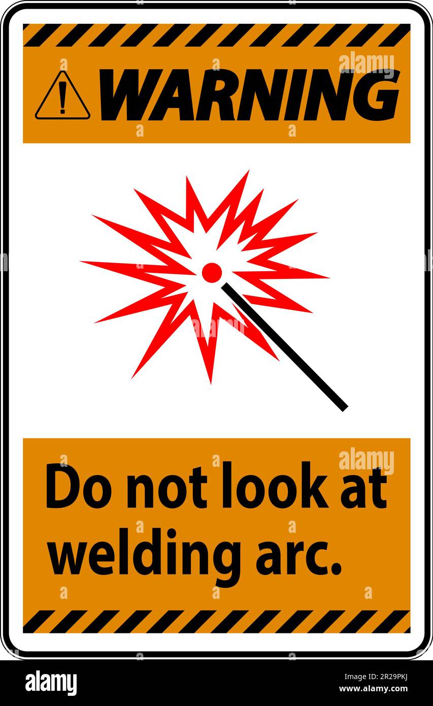 Arc flash warning Stock Vector Images - Alamy