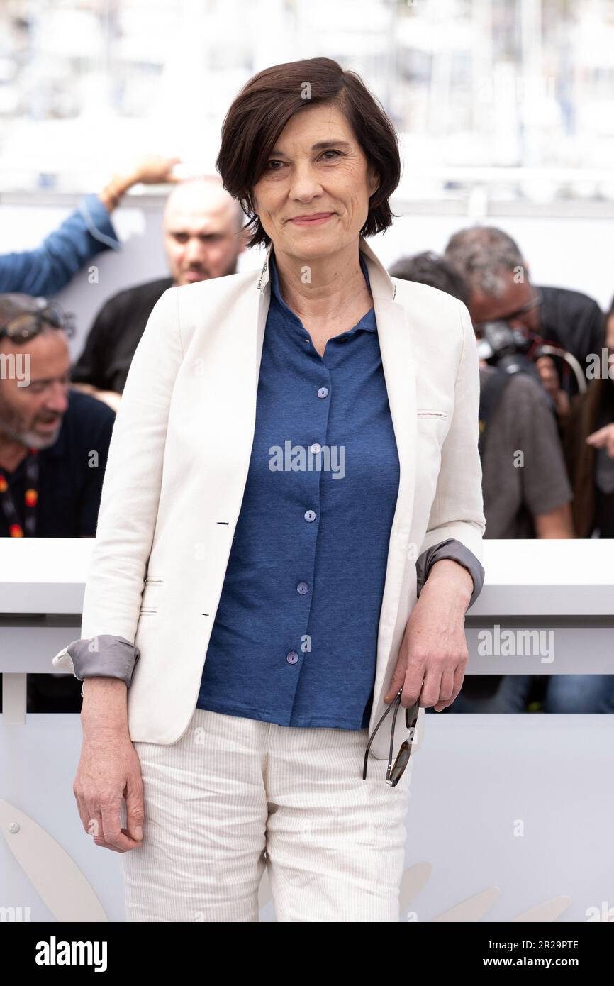 Cannes, France. 18th May, 2023. Catherine Corsini attends the Le Retour ...