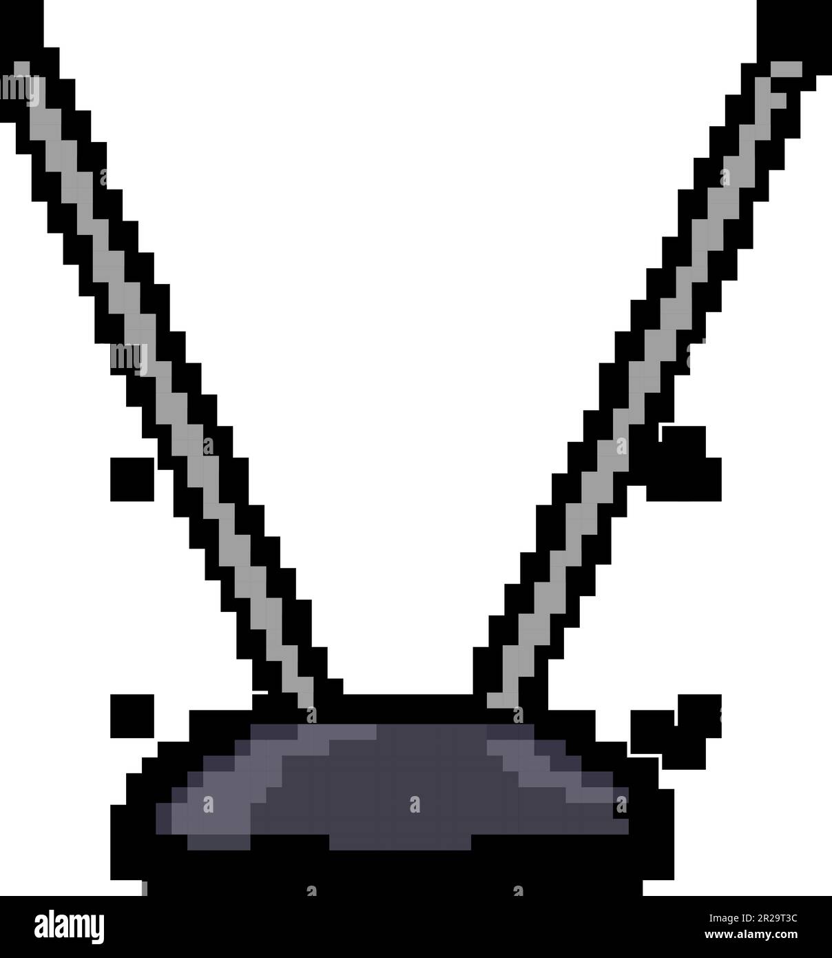 Pixel art antenna hi-res stock photography and images - Alamy