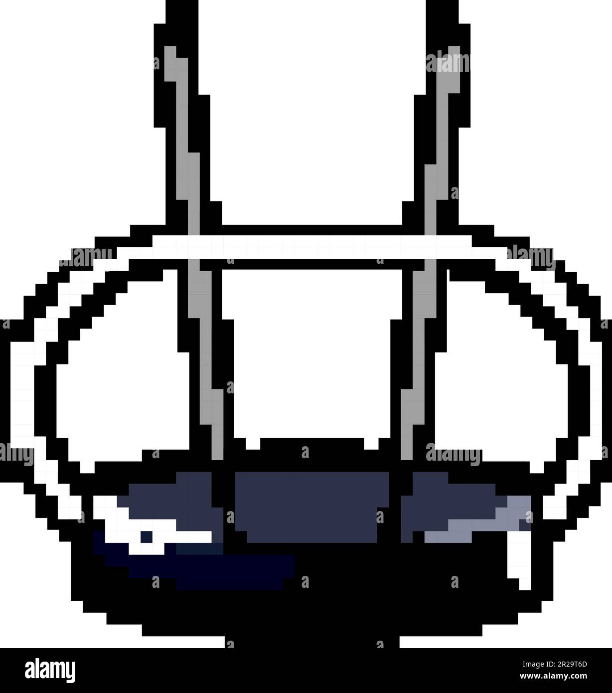 video tv antenna game pixel art vector illustration Stock Vector Image ...