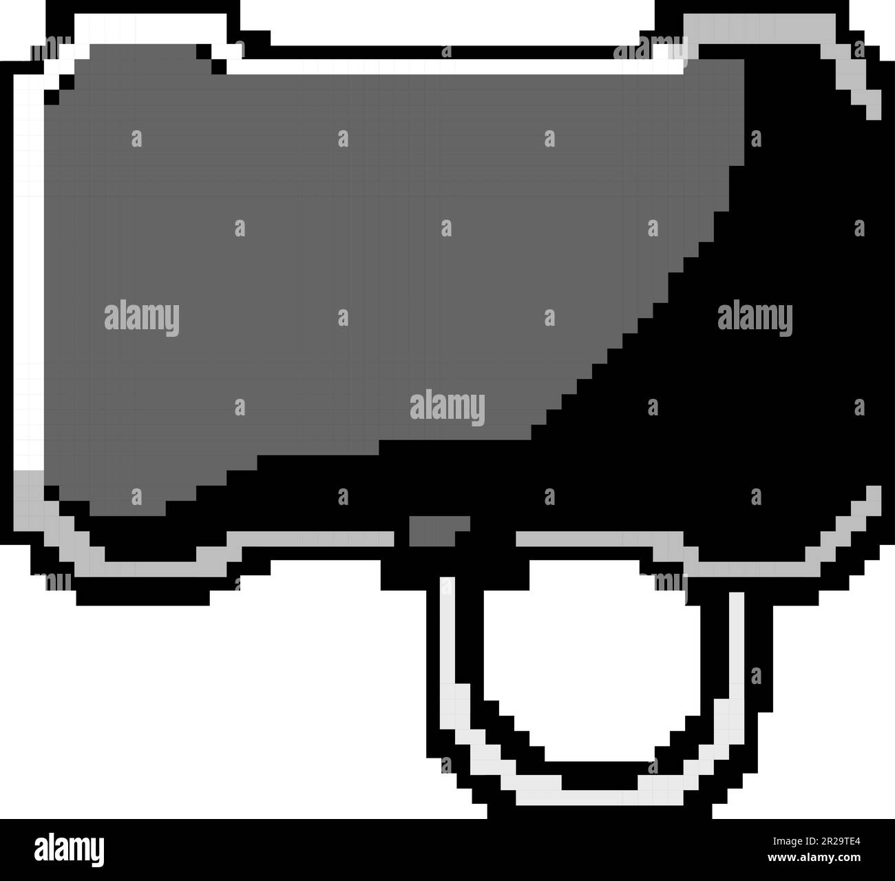 broadcast tv antenna game pixel art vector illustration Stock Vector ...