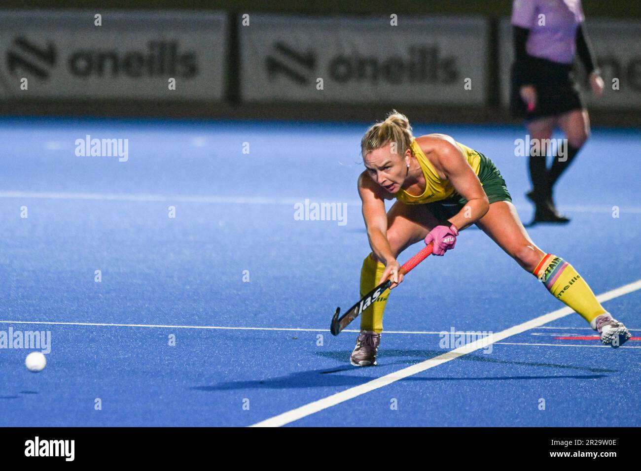 Jane Claxton during Hockey Match 1 between the Hockeyroos and India ...