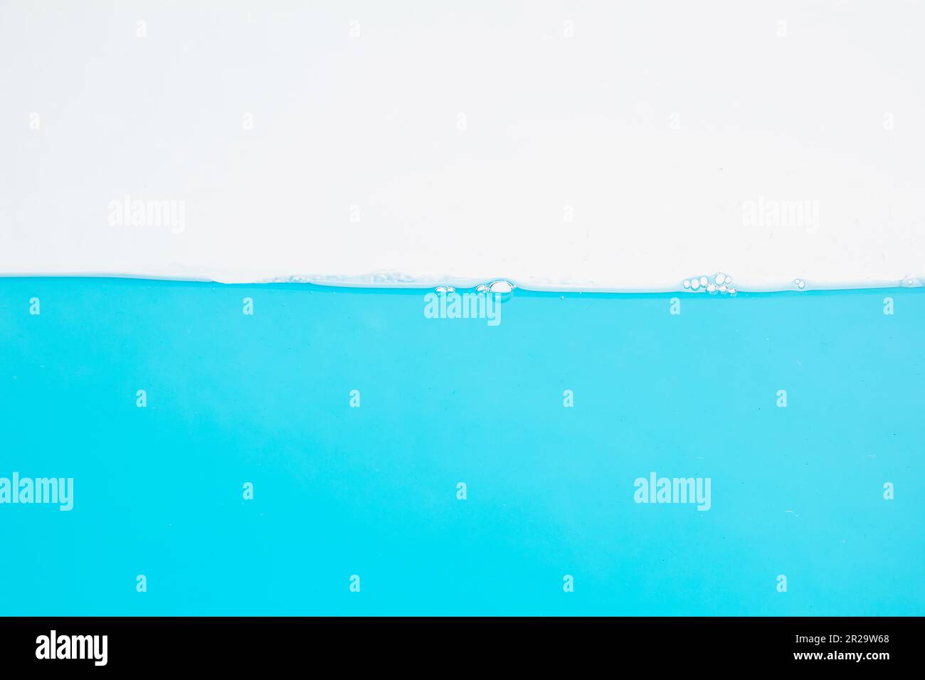 Water splash. Aqua flowing in waves and bubbles . on white background ...