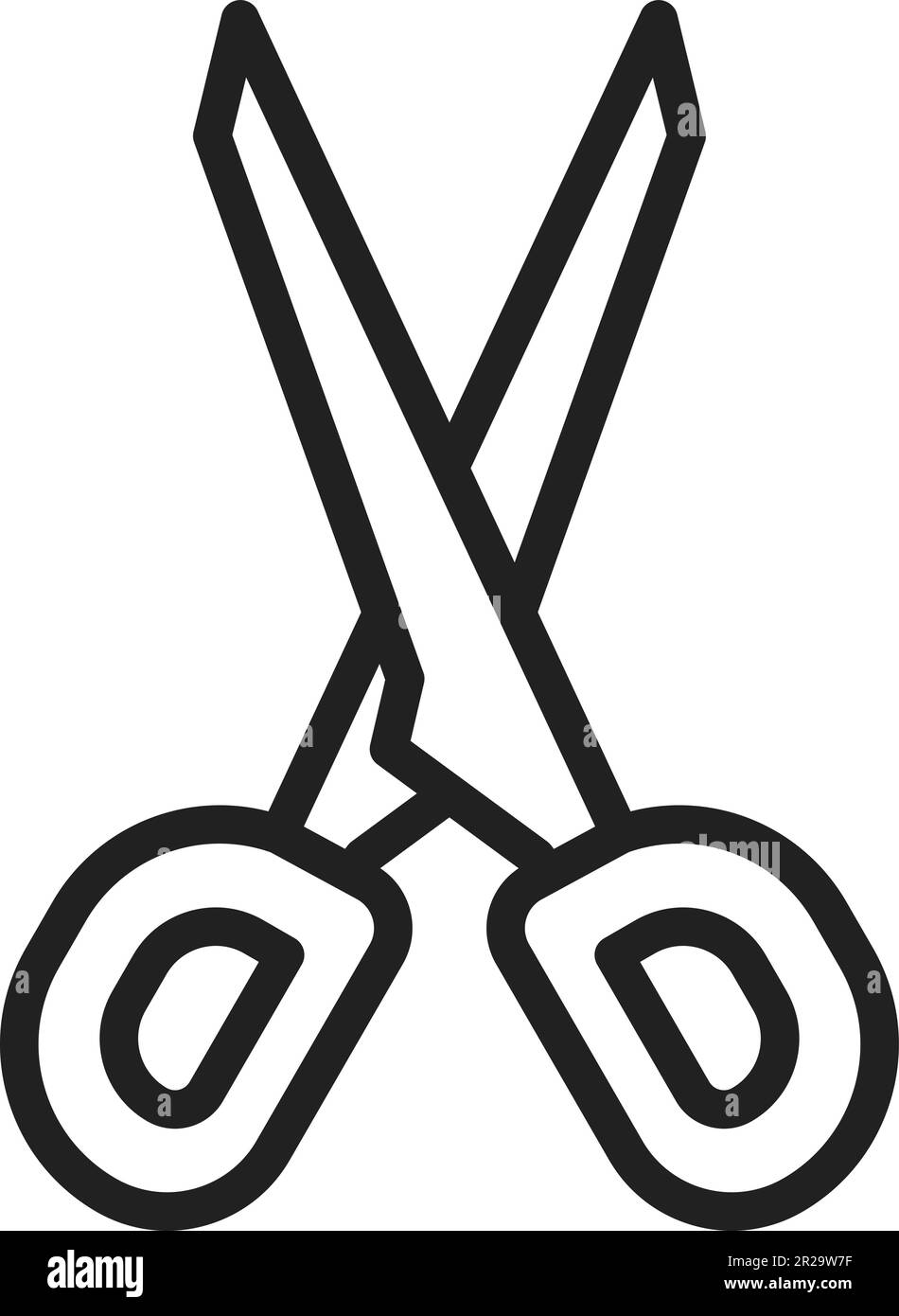 Scissors icon vector image Stock Vector Image & Art - Alamy
