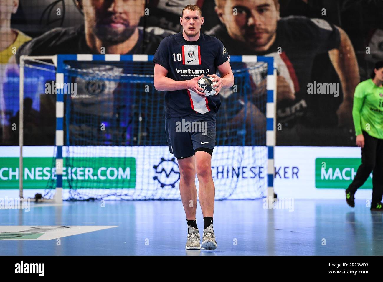 Paris, France. 17th May, 2023. Dainis KRISTOPANS of PSG during the EHF ...