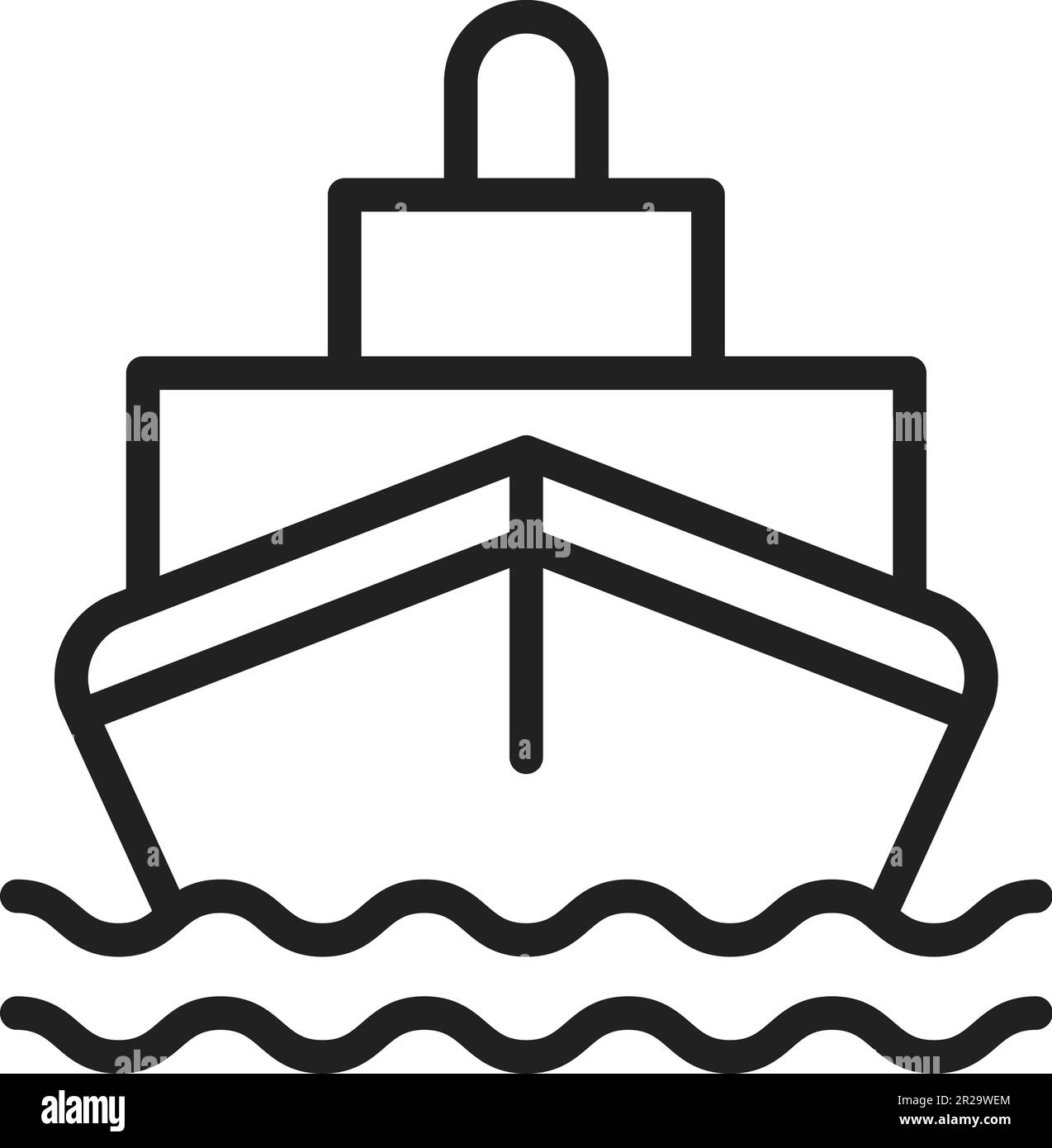 Ship icon vector image Stock Vector Image & Art - Alamy