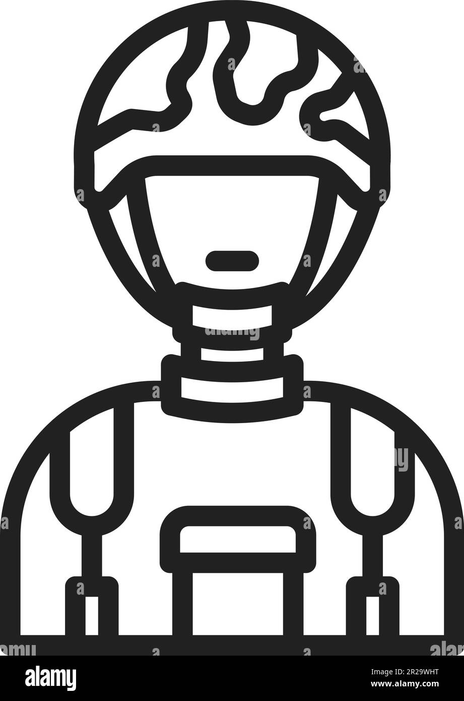 Soldier icon vector image Stock Vector Image & Art - Alamy