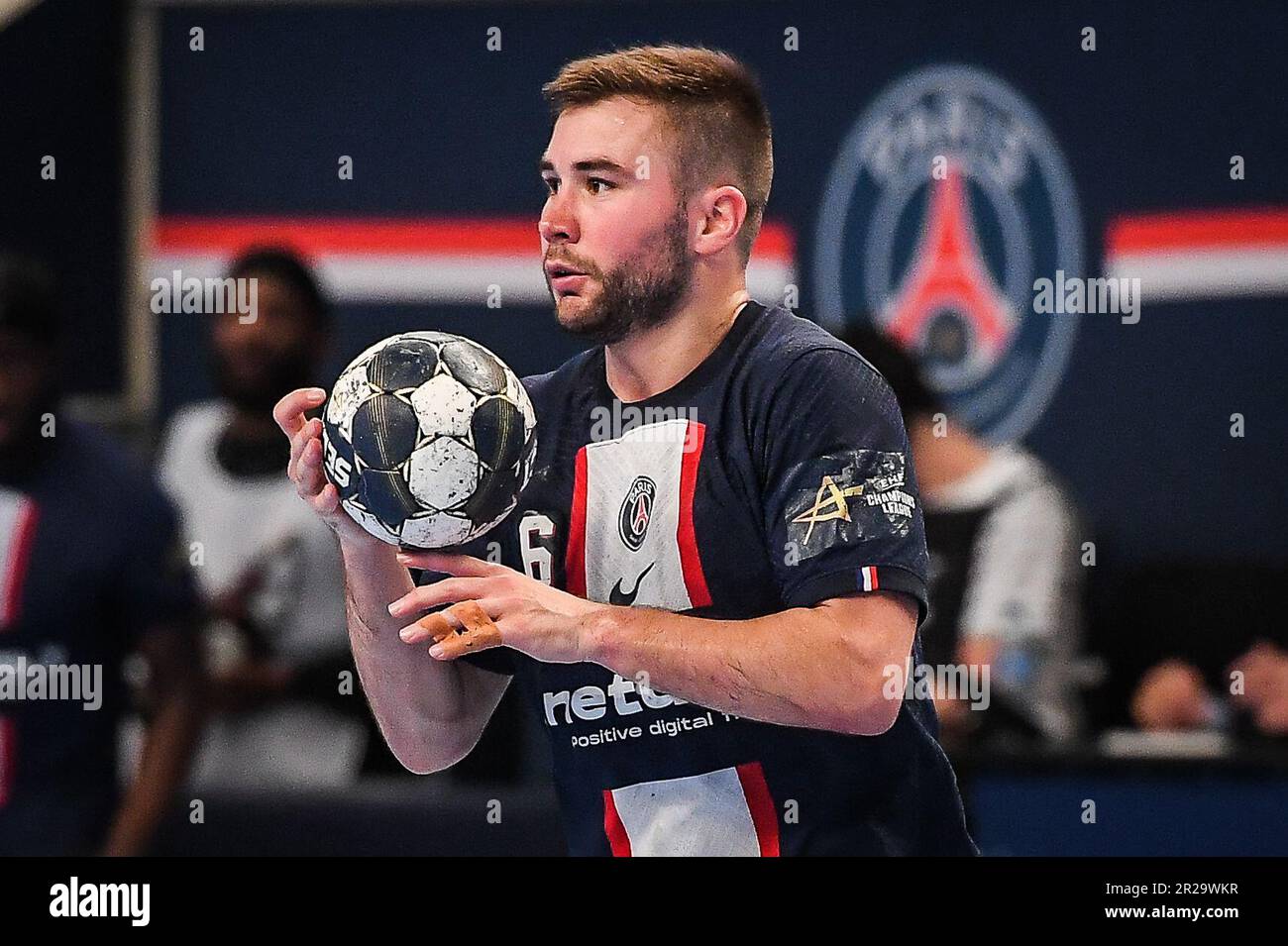 Luc STEINS of PSG during the EHF Champions League, Quarter-finals, 2nd ...