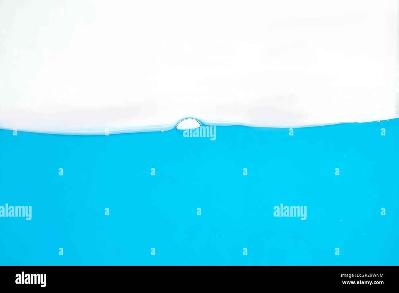 Water splash. Aqua flowing in waves and bubbles . on white background ...