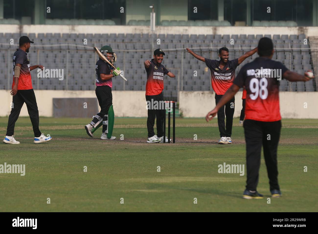 Physically Challenged Cricket Tournament 2023 match between Bangladesh ...