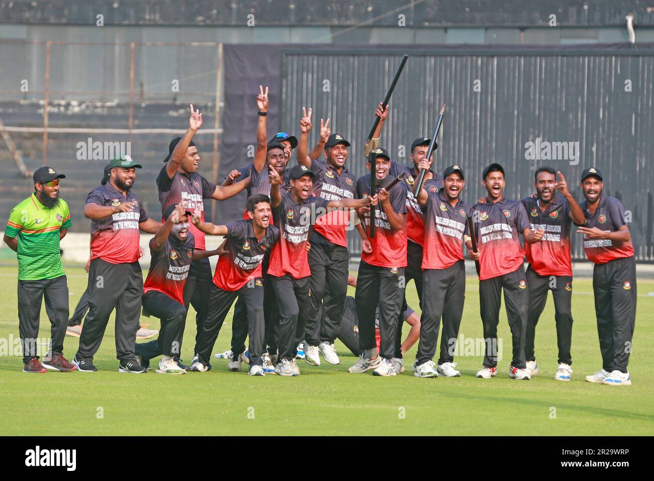 Unisurv disabled cricket team of bangladesh hi-res stock photography ...