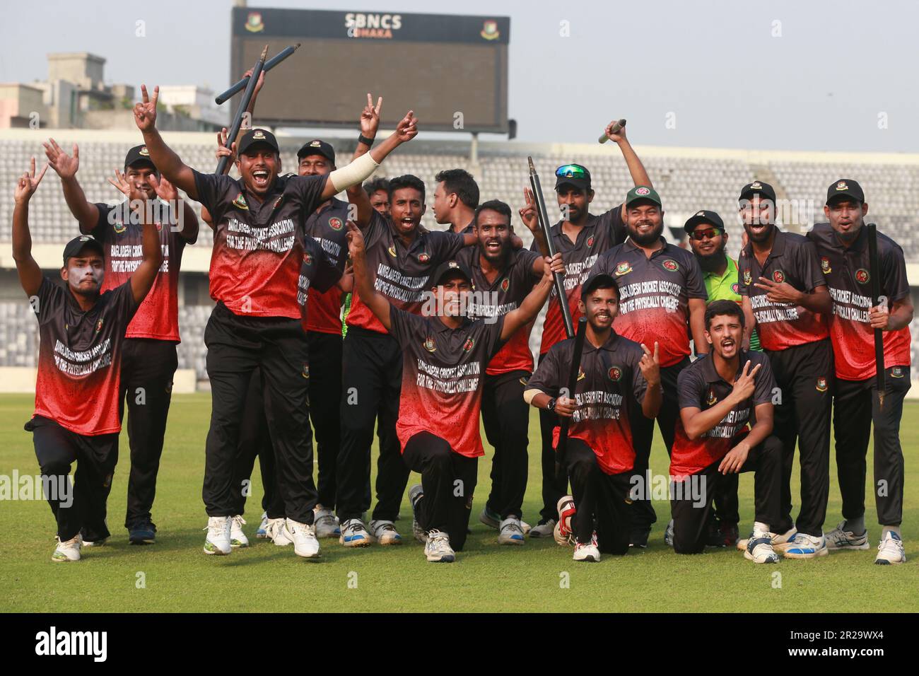 Unisurv disabled cricket team of bangladesh hi-res stock photography ...