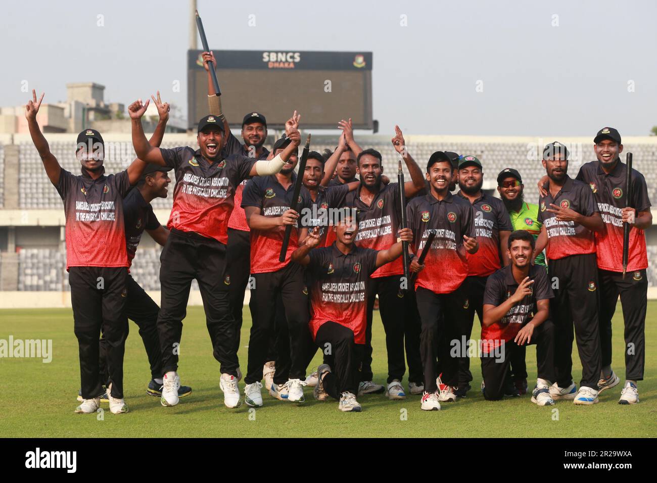 Physically Challenged Cricket Tournament 2023 match between Bangladesh ...