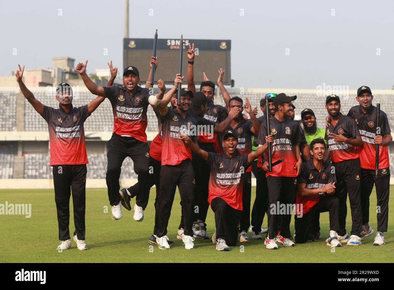 Unisurv disabled cricket team of bangladesh hi-res stock photography ...