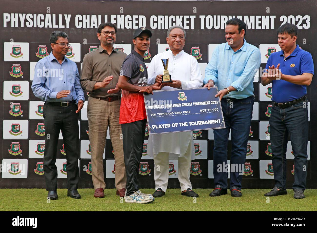 Physically Challenged Cricket Tournament 2023 match between Bangladesh ...