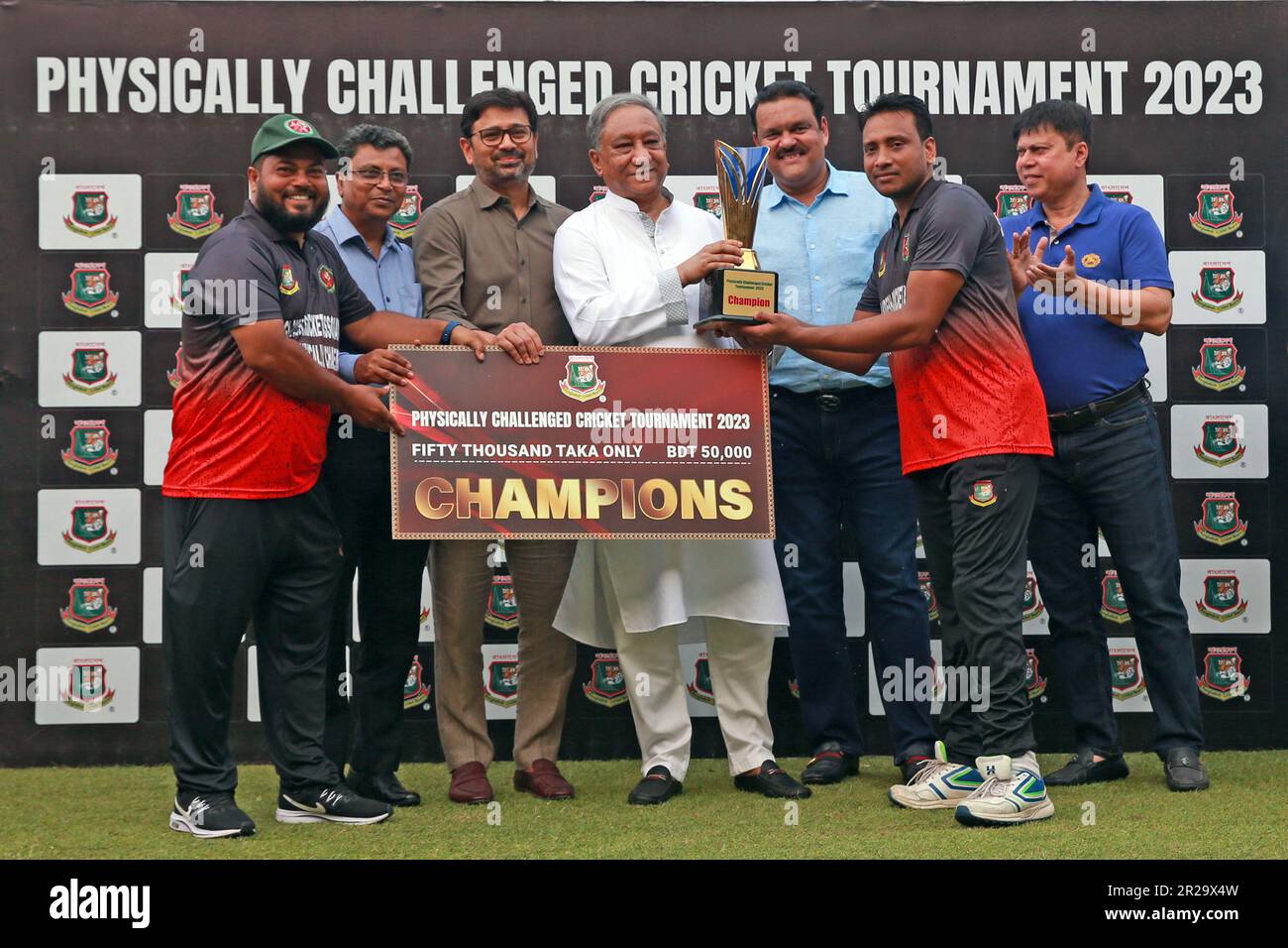 Physically Challenged Cricket Tournament 2023 match between Bangladesh ...